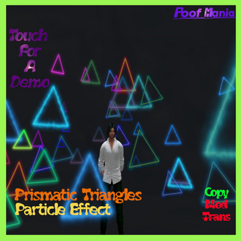 Second Life Marketplace - Prismatic Triangles Particle Effect